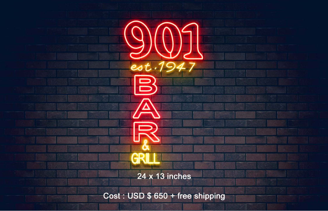 Custom Neon Sign ( Yalda ) – Weon Light