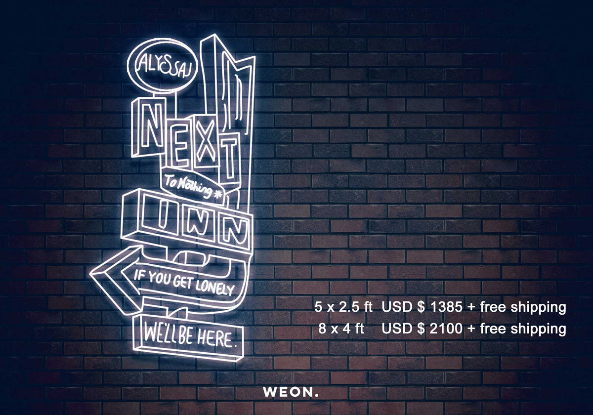 Custom Neon Sign ( Conor Amsden ) – Weon Light
